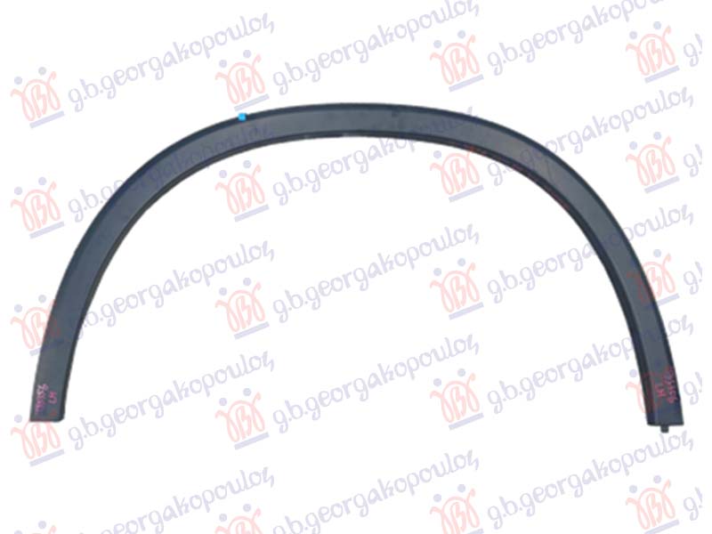 RUB PLASTICNI PREDNJEG BLATOBRANA (AMG-LINE) Leva str. MERCEDES GLC SUV/COUPE 2023- (X254/C254) (OEM: 2548805702, 25488057029999, A2548805702)