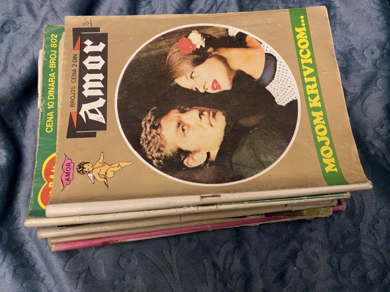 Ljubavni Romani Razno 9 kom