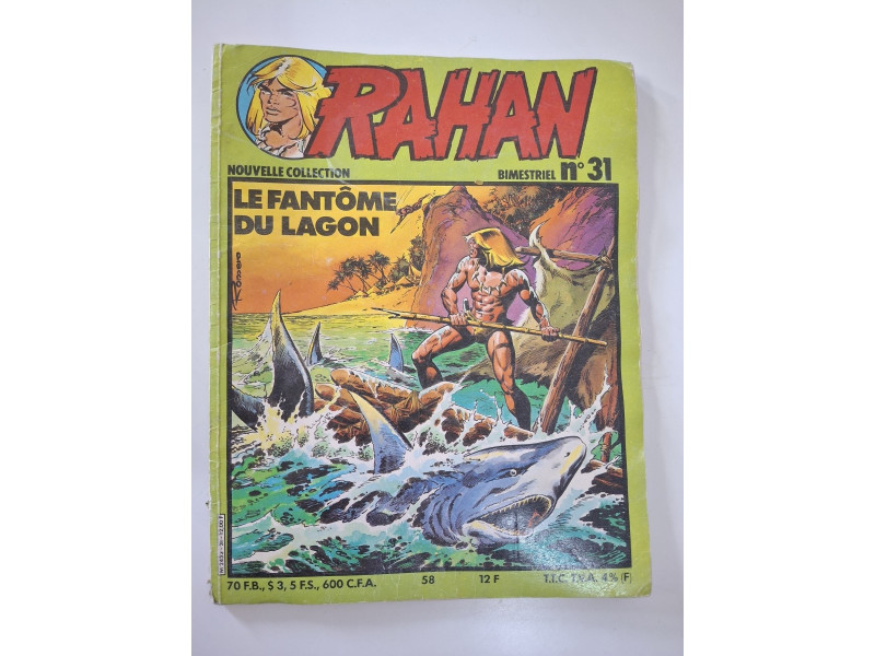Rahan Le Fantôme du lagon (Duh lagune) 1983