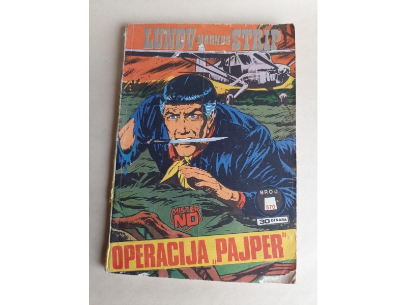 LMS 570 Mister No - Operacija Pajper (solidan)