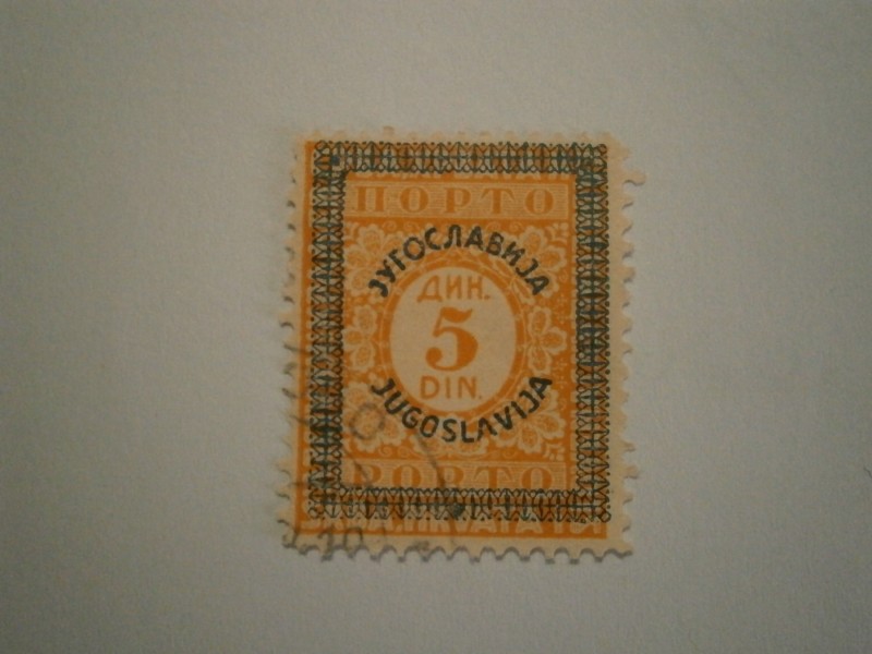 JUGOSLAVIJA 1933. 5 DINARA PORTO
