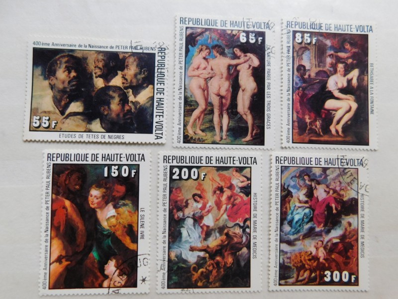 HAUTE VOLTA 1977 KOMPLET SERIJA