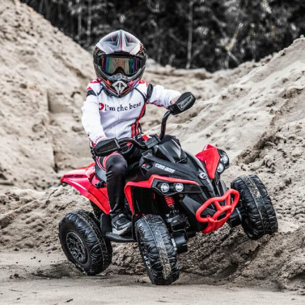 Can-Am 4×4 Renegade ATV Kvad sa mekim gumama – Crveni