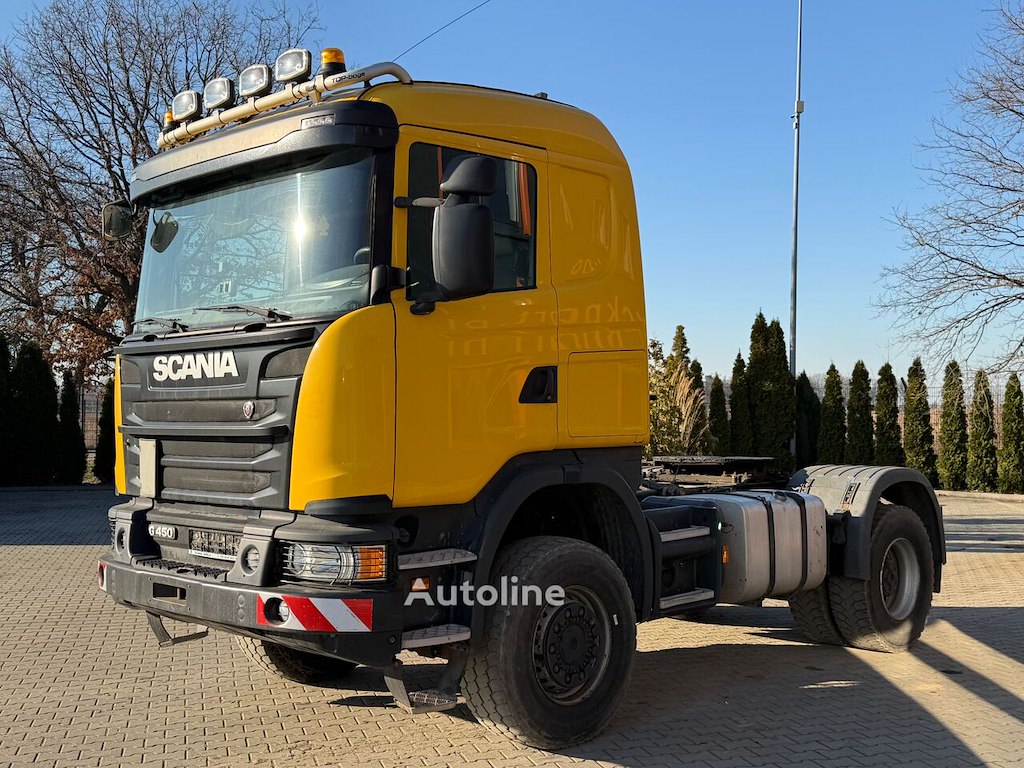 Scania G450 4x4 EURO6 CIĄGNIK SIODŁOWY tegljač