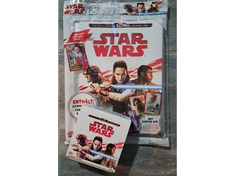 STAR WARS Poslednji Džedaj TOPPS