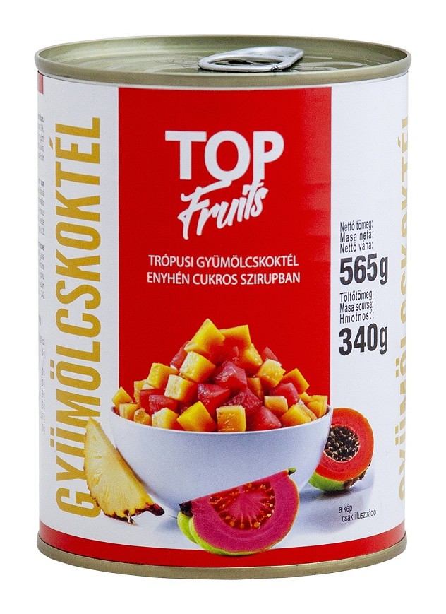 Top Fruits-Voćni koktel od pet vrsta voća, kompot 565g