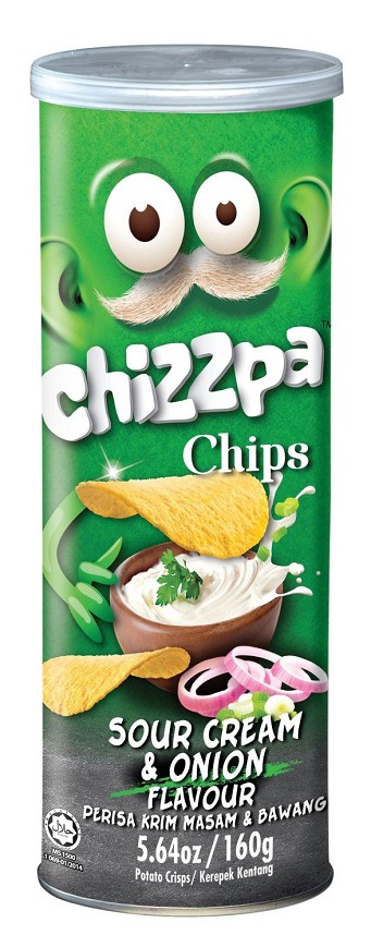 WBB-Cips CHIZZPA Sour cream and onion 160g