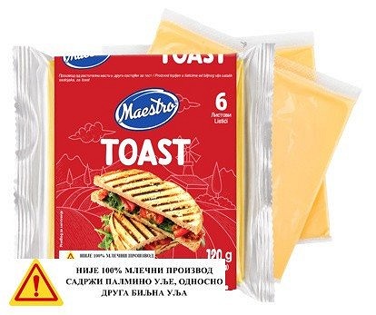Maestro-Maestro Toast slices 120g