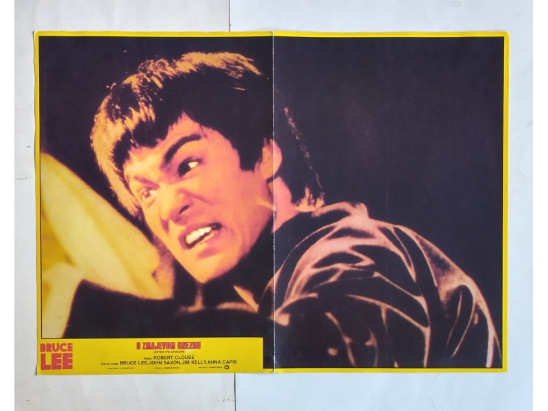 filmski plakat BRUCE LEE - U zmajevom gnezdu YUGO