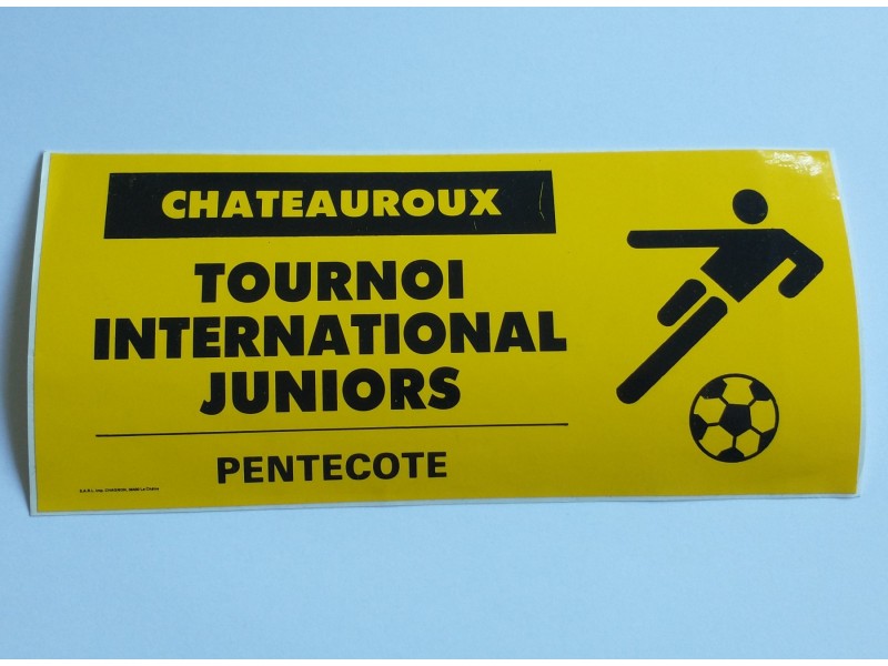 nalepnica TOURNOI INTERNATIONAL JUNIORS Pentecote