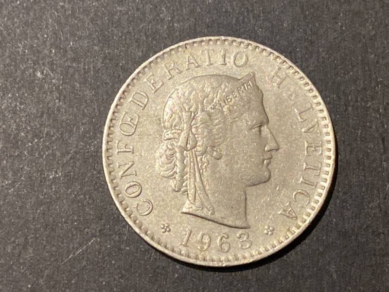 20 rapena 1963 g. Švajcarska