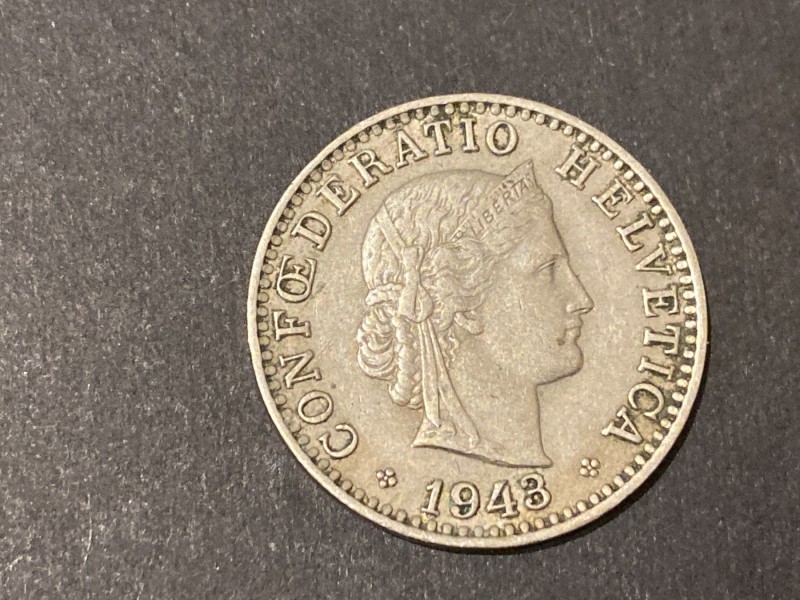 20 rapena 1943 g. Švajcarska