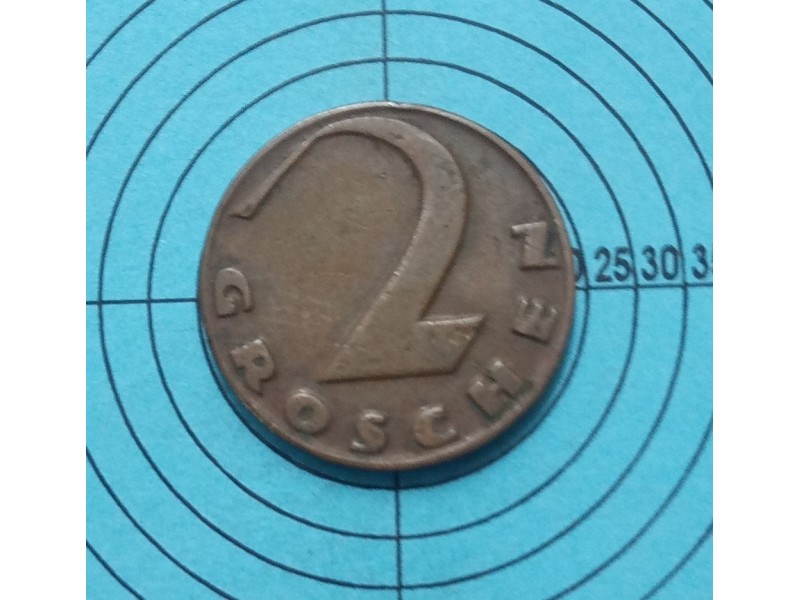 Austrija 2 groschen 1920g km2837