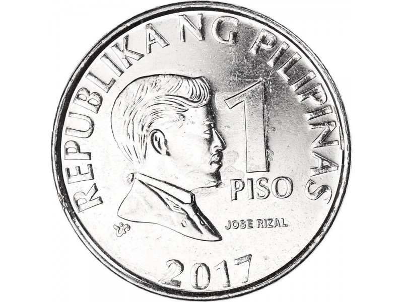 ** FILIPINI - 1 PISO 2017. - U N C