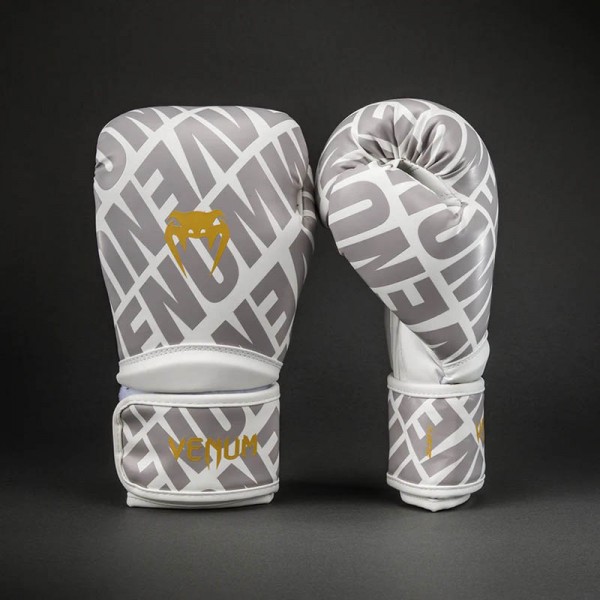 Venum Contender 1.5 XT 3D Rukavice Za Boks Belo/Zlatne 14OZ