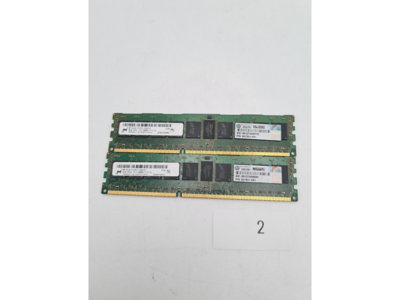 MEMORIJA 16GB - 2x8GB DDR3 ECC Server RAM Micron