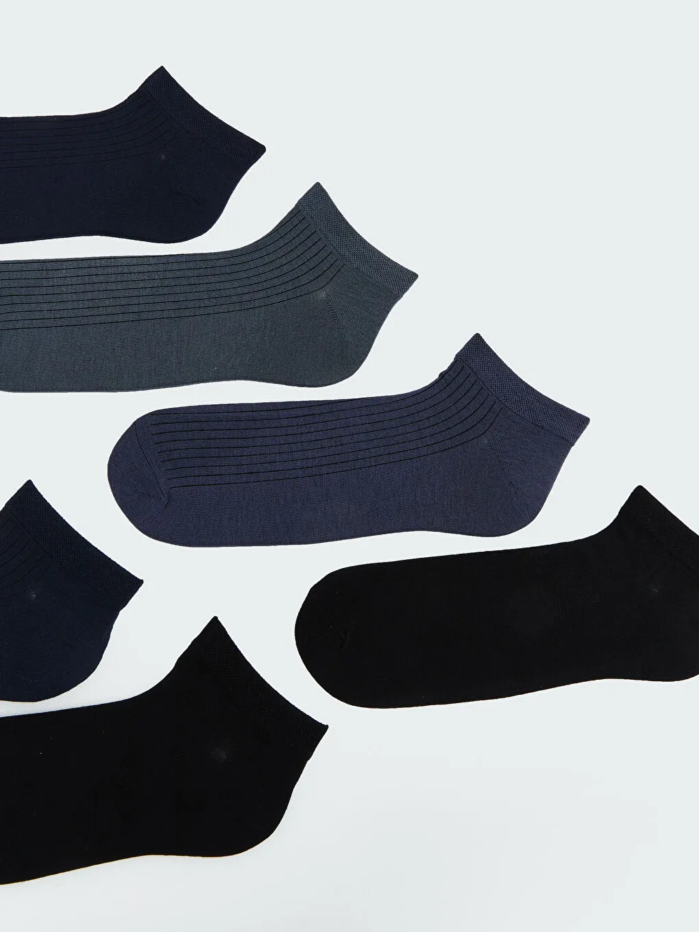 LCW ACCESSORIES Muške Bambus Patike Čarape 7-pakovanje