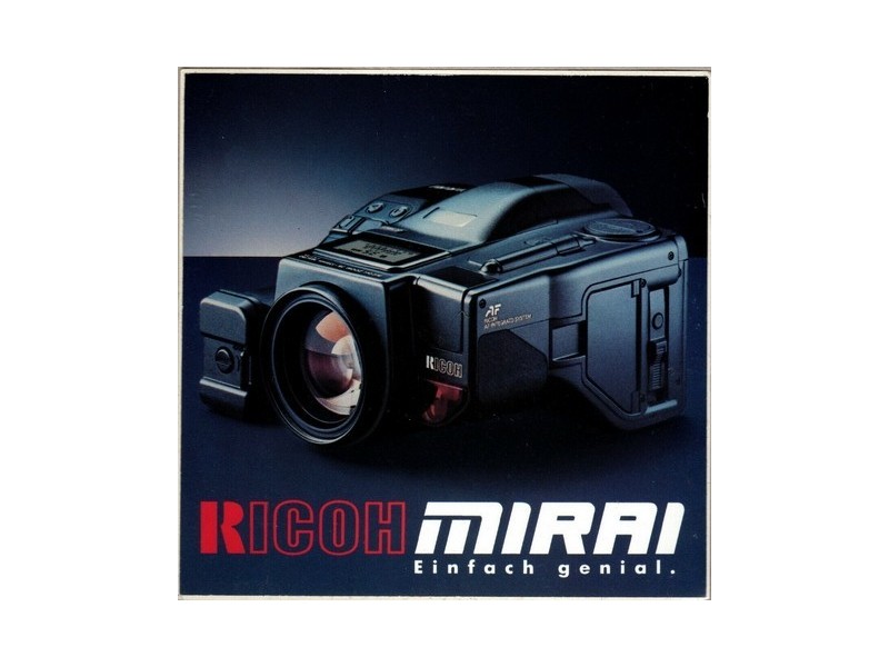 Ricoh Mirai, made in Japan. Jako redak fotoaparat