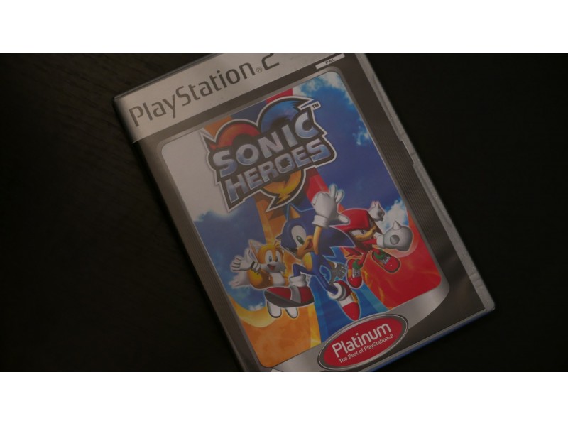 PS2 Sonic Heroes Platinum