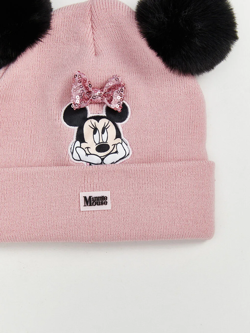 LCW ACCESSORIES Minnie Mouse Vezeni Pom-pom Dečji Kapa