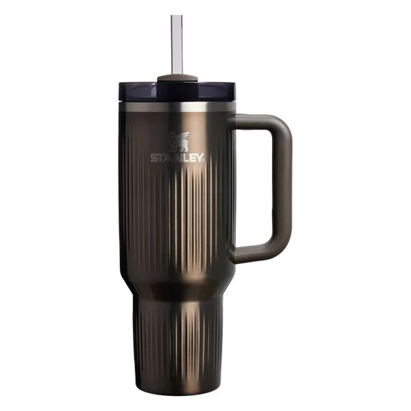 Termo boca 1,2L STANLEY Quencher H2.0 Fluted Tumbler - Gunmetal Shine