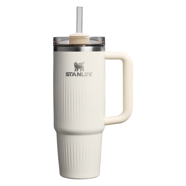 STANLEY Quencher H2.0 Fluted Tumbler 0,9L termo boca - Cream Gloss