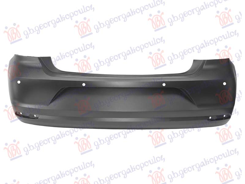 ZADNJI BRANIK PM (BEZ OTVORA ZA IZDUVNU CEV AUSPUHA) (4 PDC SENZORA) (A KVALITET) VW POLO 2014-2017 (6C1)