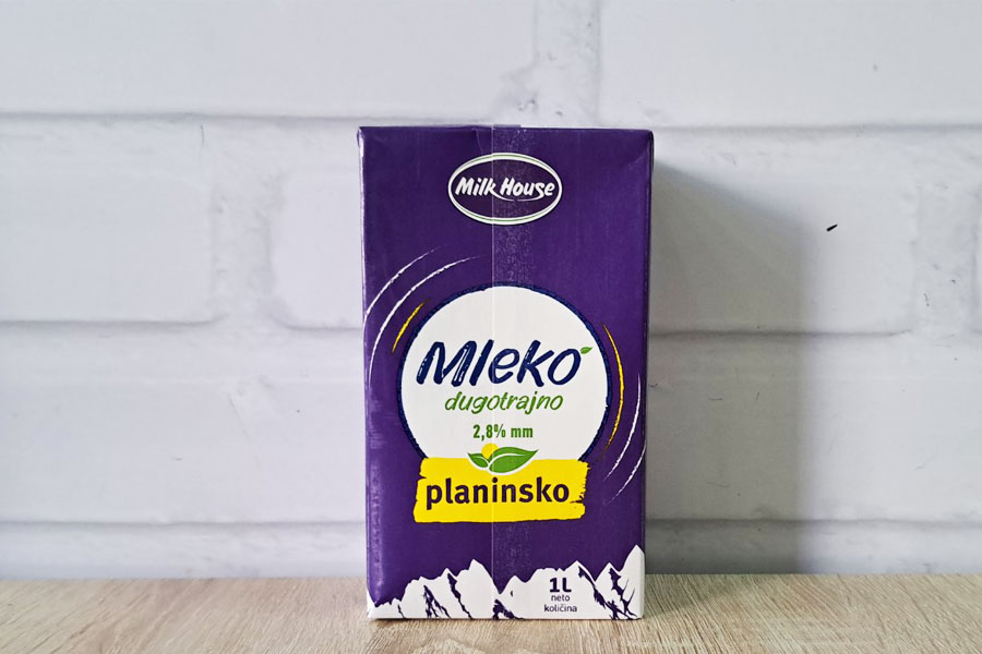 Planinsko dugotrajno mleko 1L