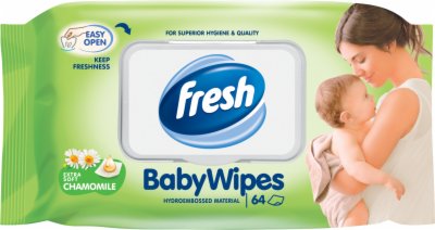 VLAŽNE MARAMICE BABY KAMILICA FRESH 64/1