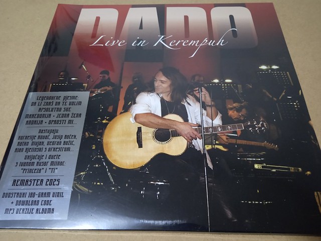 Dado - Live In Kerempuh, 2xLP, Novo