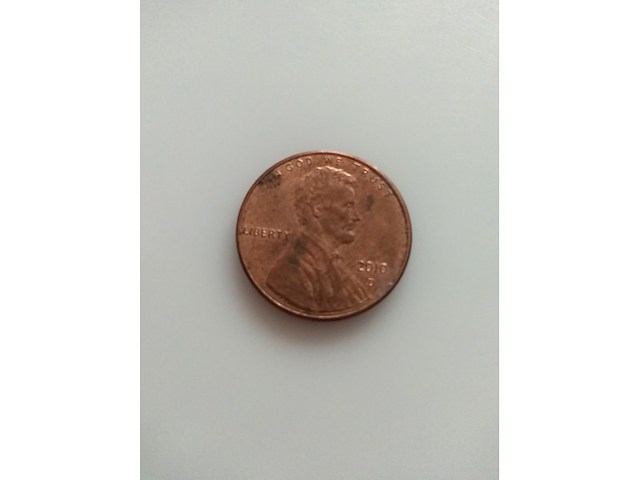 1 cent,D   USA, 2010.