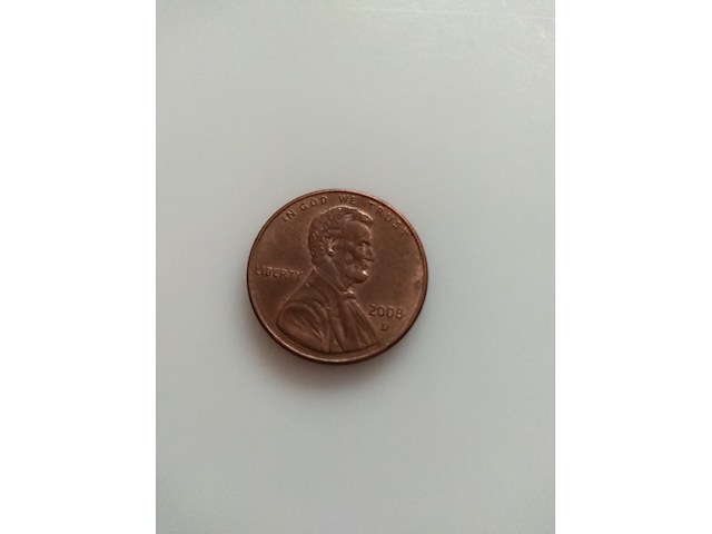 1 cent,D   USA, 2008.