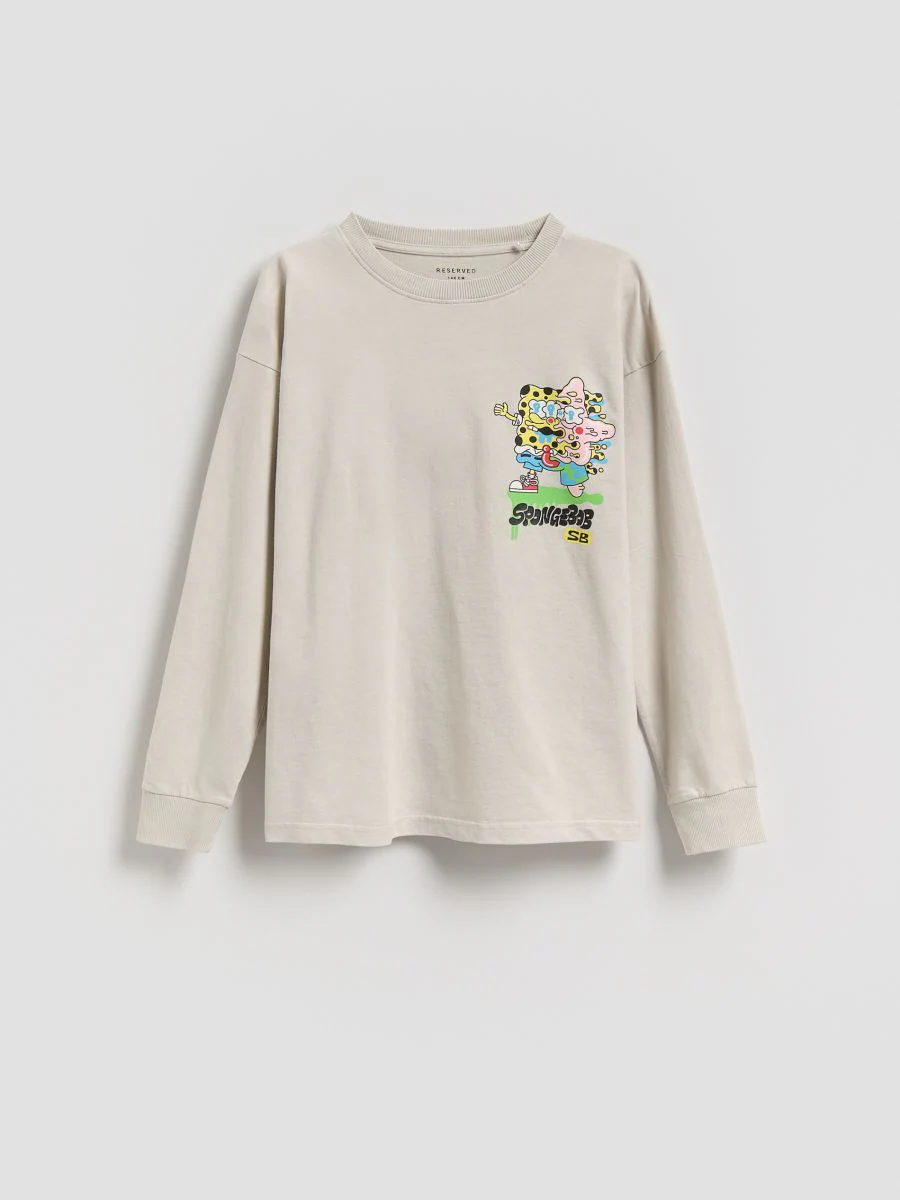 Pamučni longsleeve SpongeBob