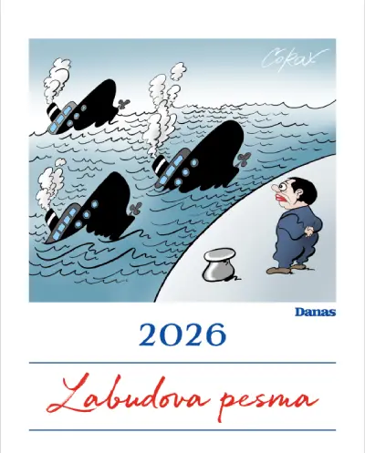 Dan Graf Zidni kalendar 2026 Corax, Labudova pesma