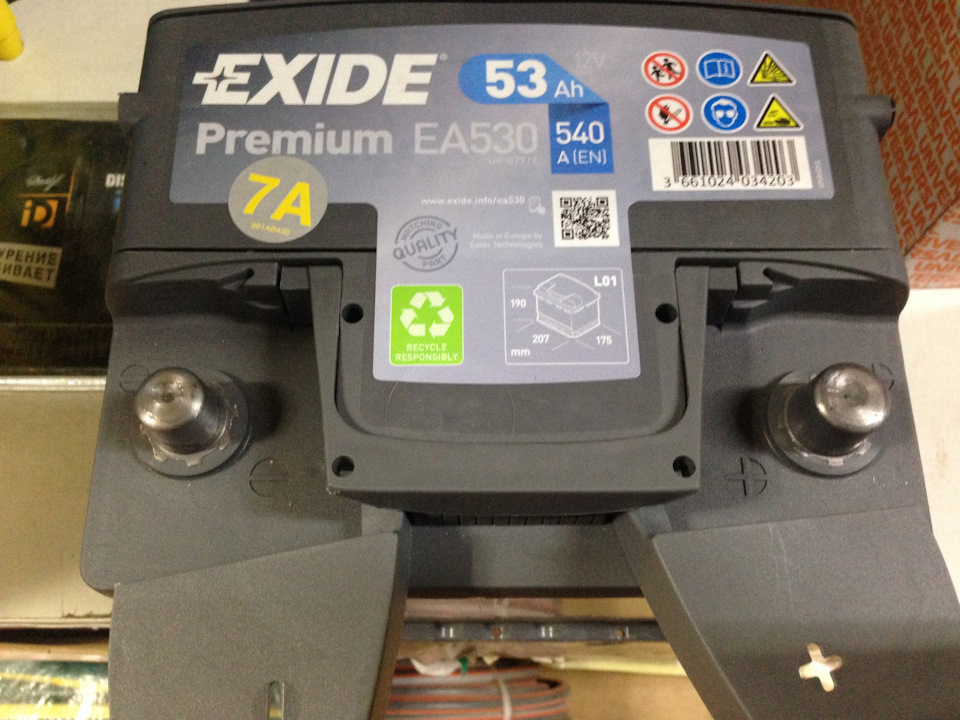 Akomulator Exide Premium EA530 12V 53Ah