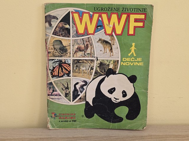 Album WWF Ugrožene životinje 360/360 popunjen