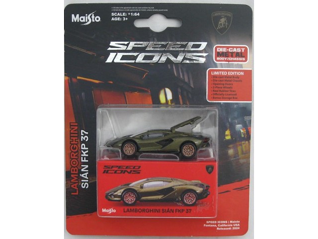 1:64 maisto lamborghini sian