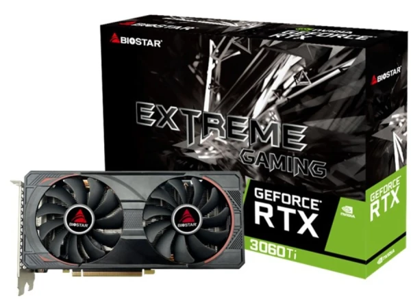 GRAFIČKA KARTA BIOSTAR RTX 3060TI GDDR6 8GB 256BIT 3XDP/HDMI