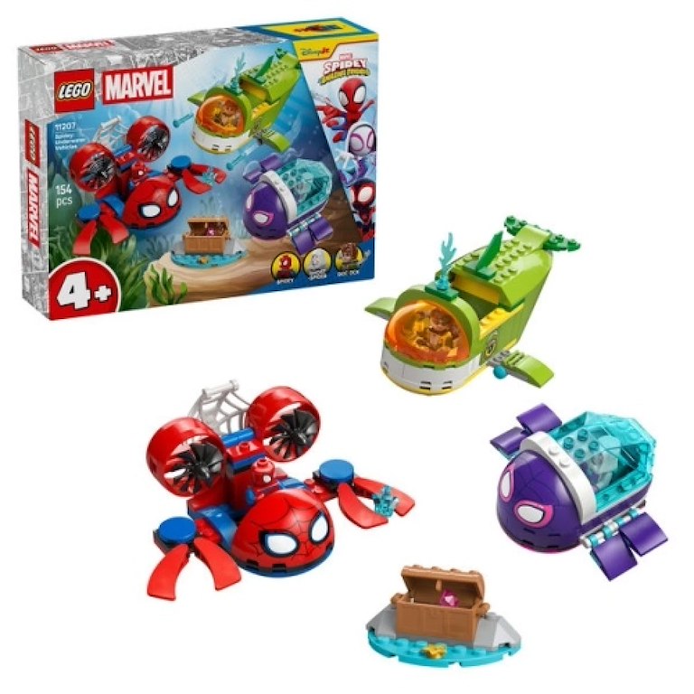 LEGO MARVEL SPIDEY UNDERWATER VEHICLES