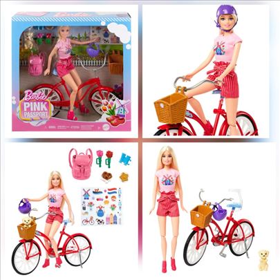 Barbie bicikl set