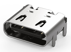 USB3.1 C Socket R/A 16p SMD