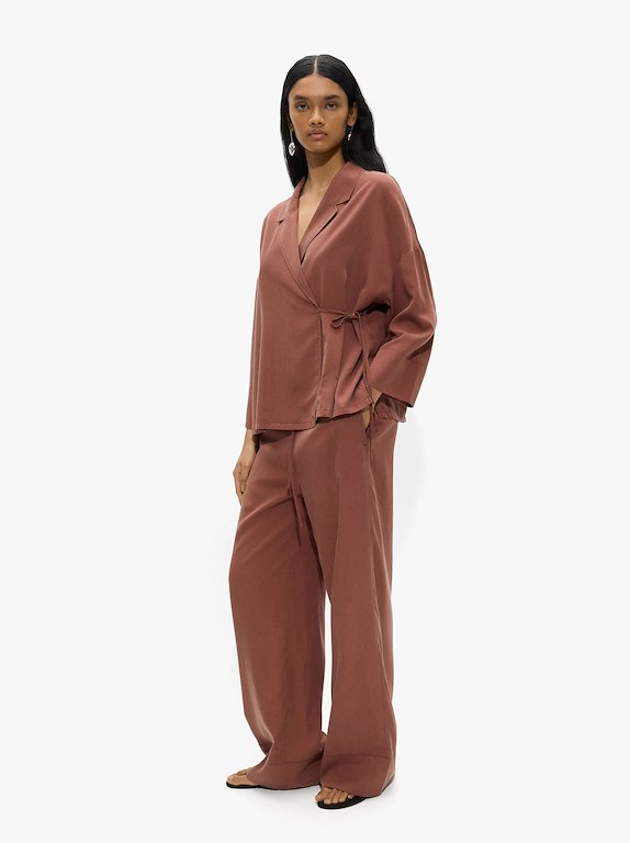 FLUID TROUSERS WITH POCKETS