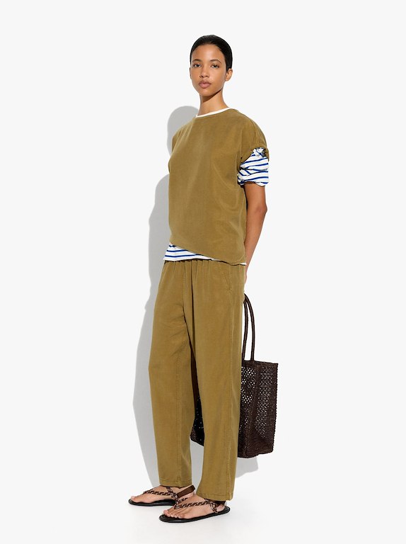 100% LYOCELL PLAIN T-SHIRT