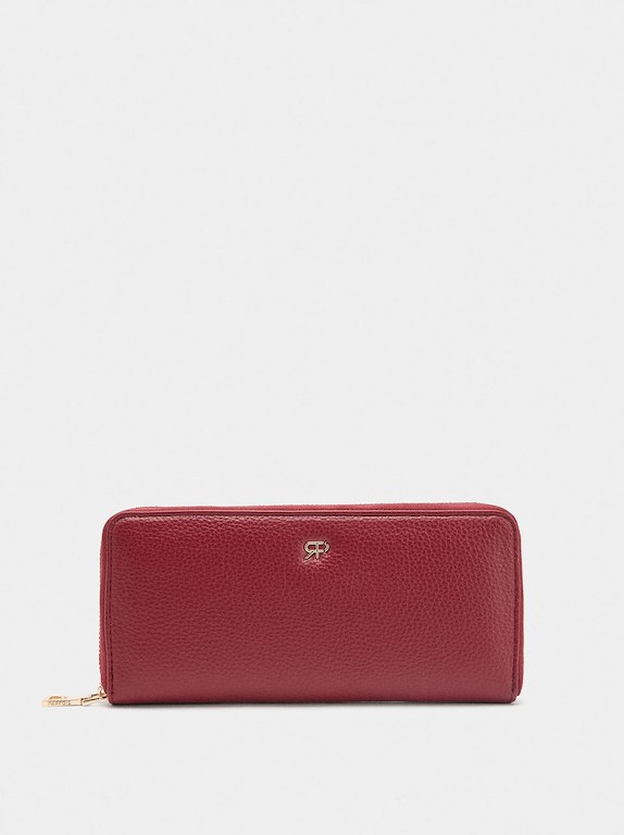 WALLET WITH ZIPPER CLOSURE