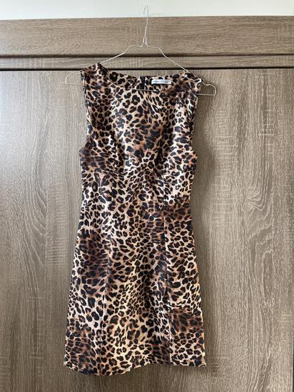 Bershka leopard haljina S mini