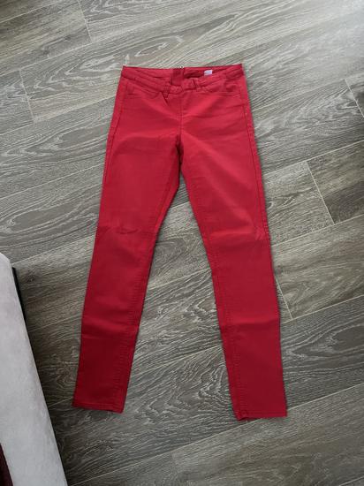 Pantalone H&M crvene 36