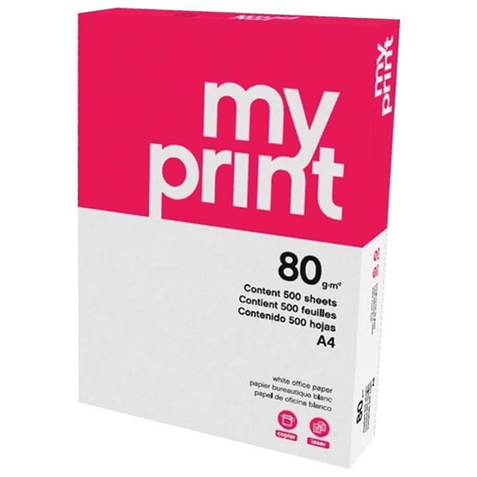 Papir ILK My Print A4 80g pk500