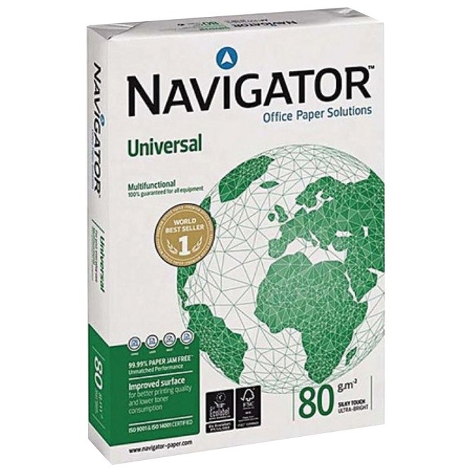 Papir ILK Navigator Universal A4 80g pk500 Soporcel