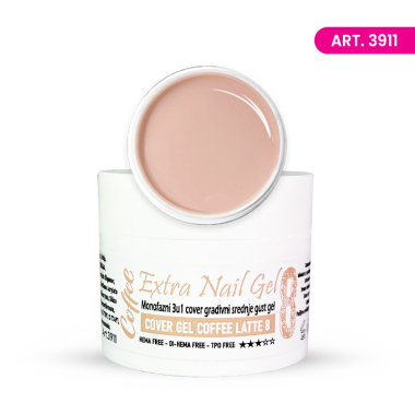 COVER GEL ENG COFFEE LATTE 50ml art.3911