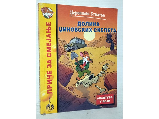 Stilton Džeronimo Dolina džinovskih skeleta